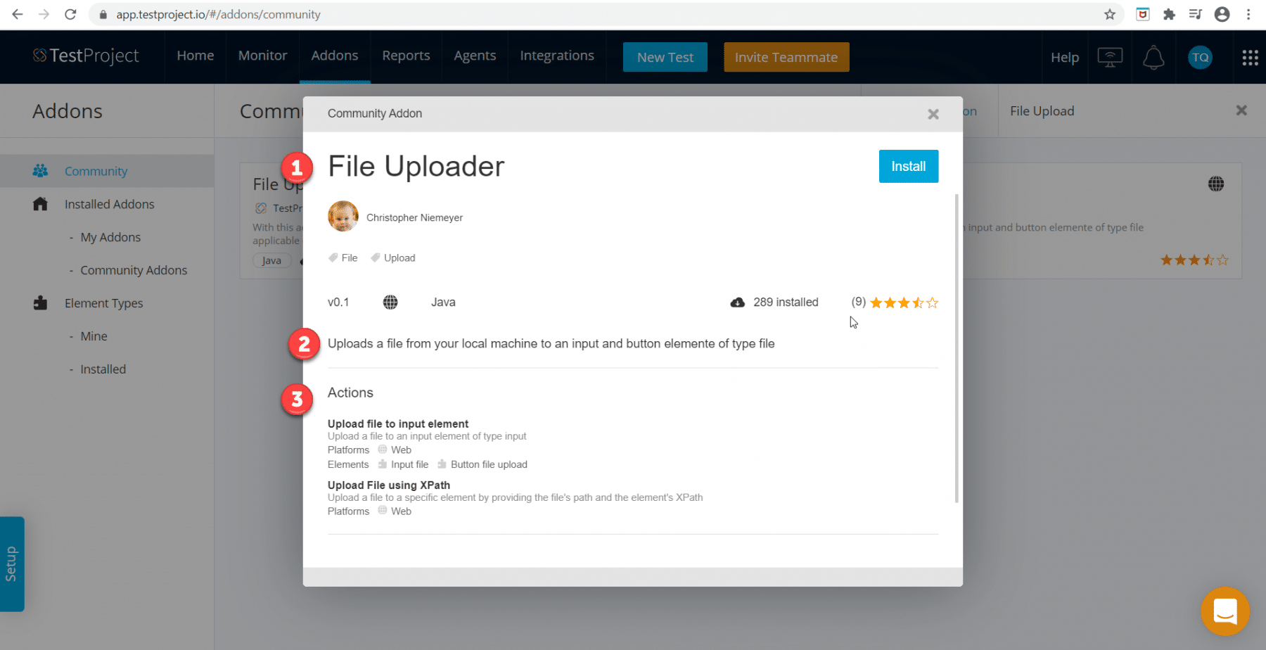 How To Add And Use Testproject Addons In The Automation Project 2243
